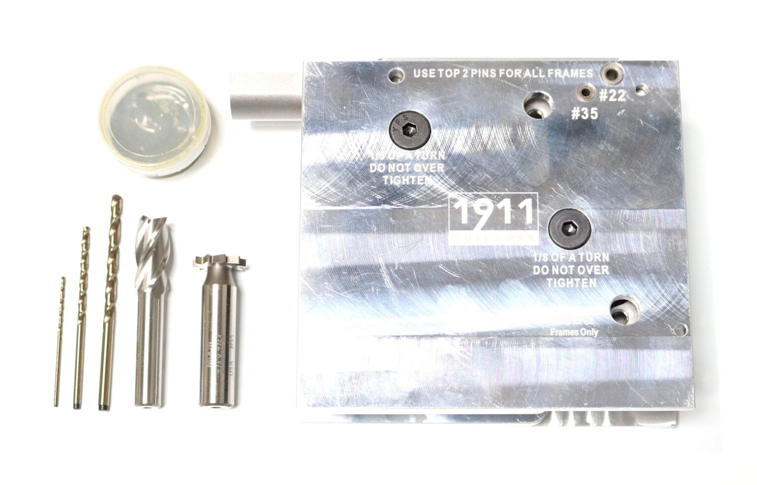 1911 END MILL FIXTURE FINISHING KIT - Firearms Performance Center